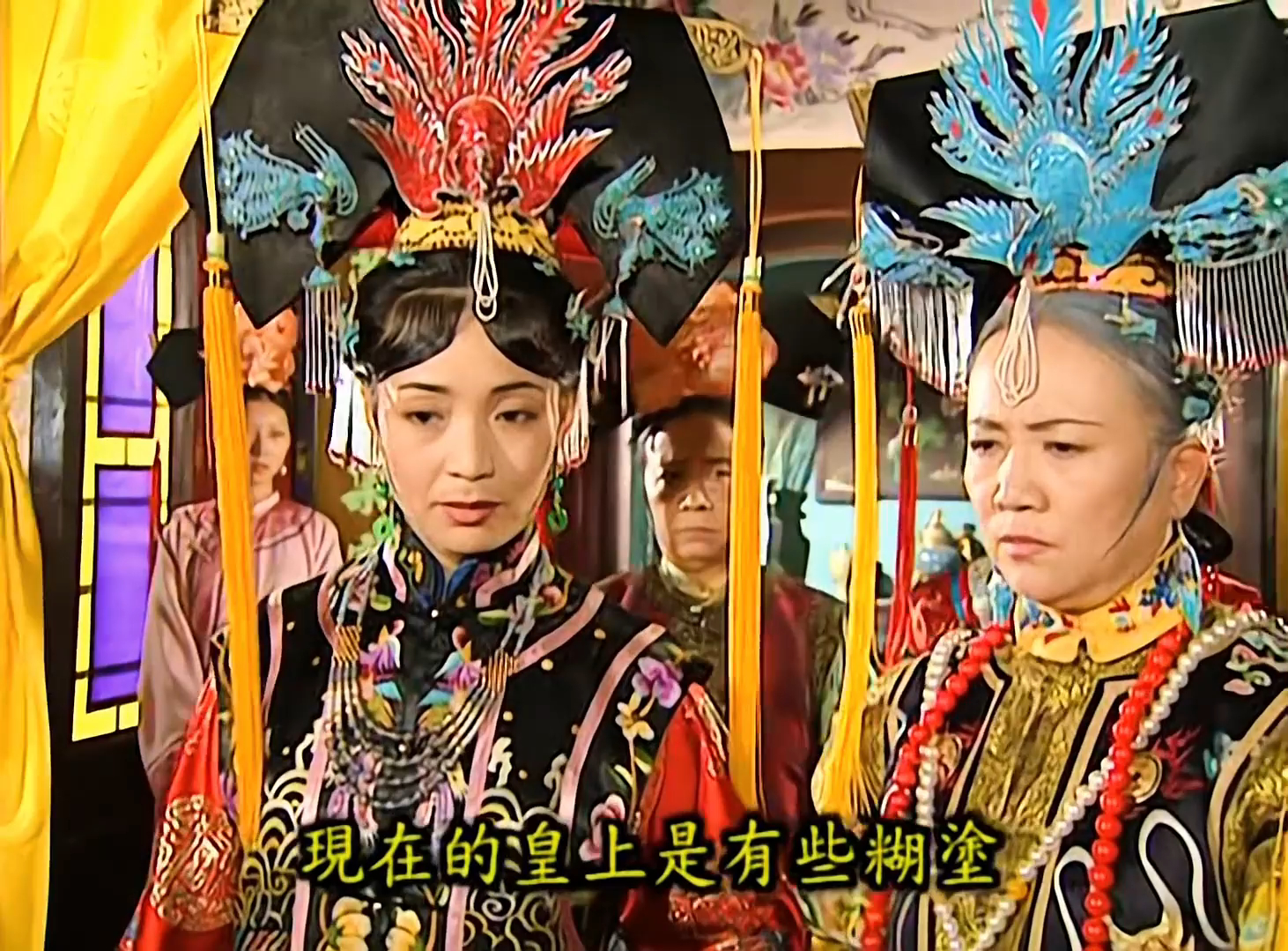 ...容嬷嬷在老佛爷面前又献恶毒的计策来针对香妃-还珠格格第二部22-5