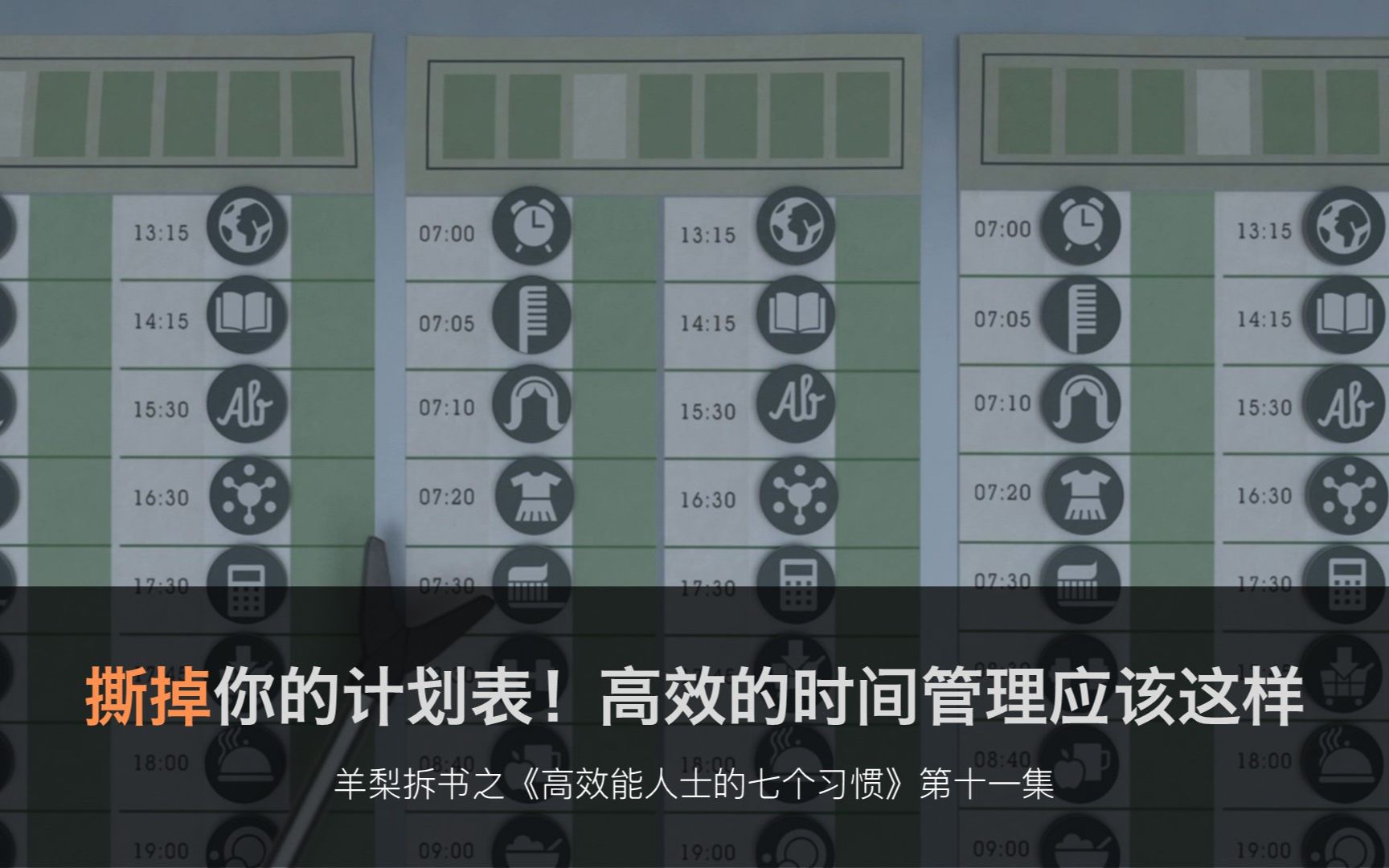 撕掉你的计划表吧!高效的时间管理,试试这样做