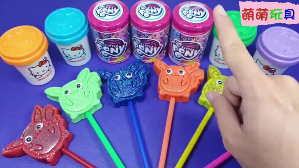 彩泥皮卡丘,色彩认知识颜色与数字1-6