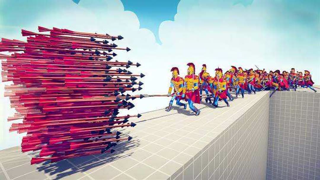 全面战争模拟器:50个斯巴达国王VS所有【神之兵种】!