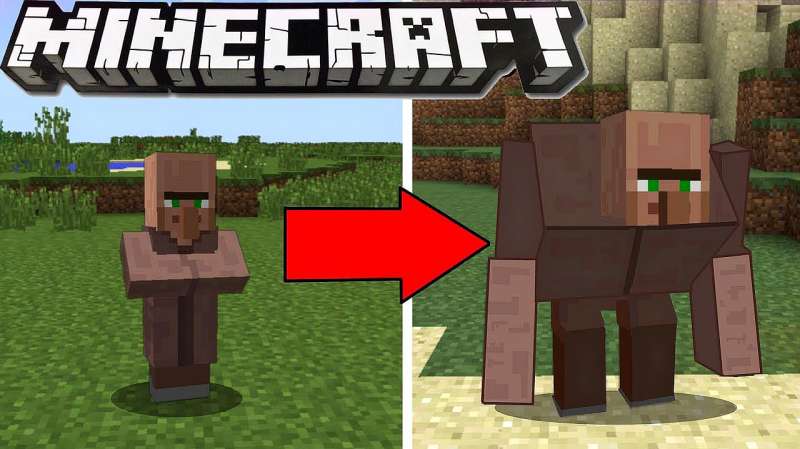 魔哒我的世界模组秀141 突变的世界所有生物都变成猪啦