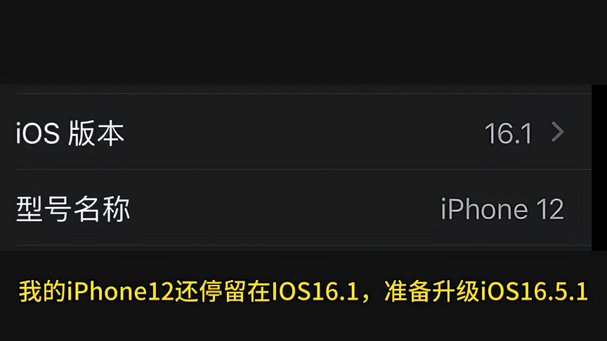 iPhone12更新系统IOS16.1升级到IOS16.5.1,只会拍照录像打电话