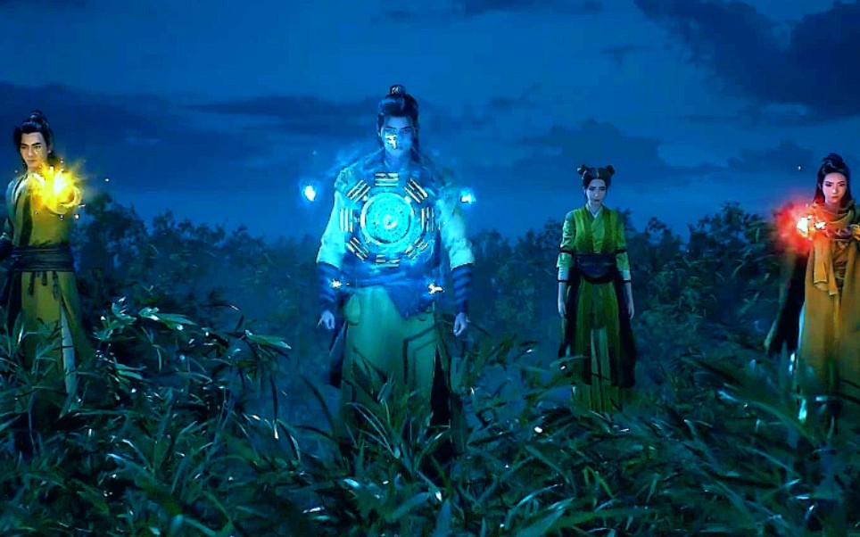 ...一集封神,颠倒五行阵特效炸裂,符宝尽出,经费燃烧【凡人修仙传45】