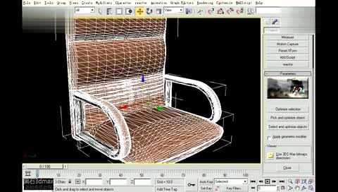 3-3-3、polygon cruncher(减面工具)用法