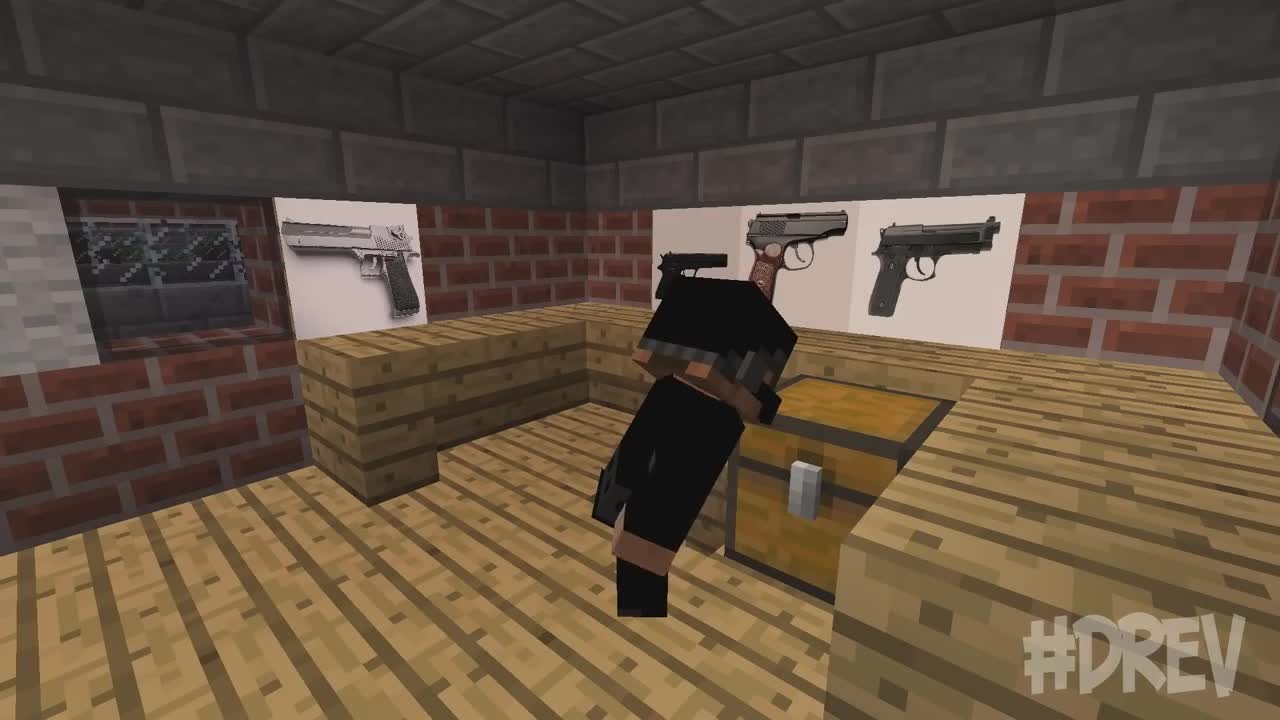 我的世界MC动画-一个菜鸟是怎么管理枪支商店的