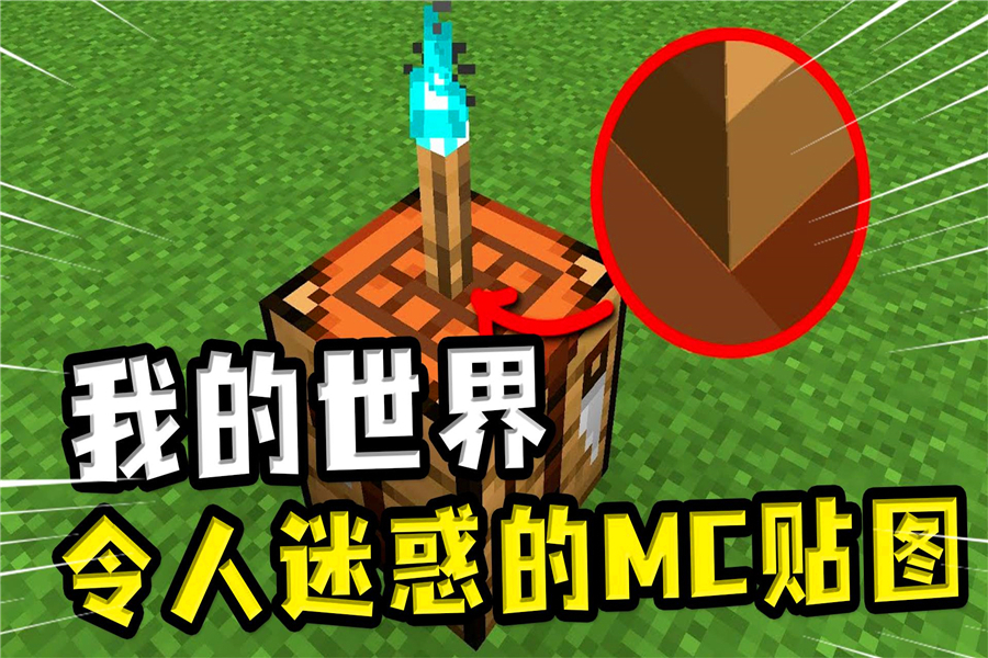 我的世界:令人迷惑的贴图,射箭无法穿过门的四格窗户?