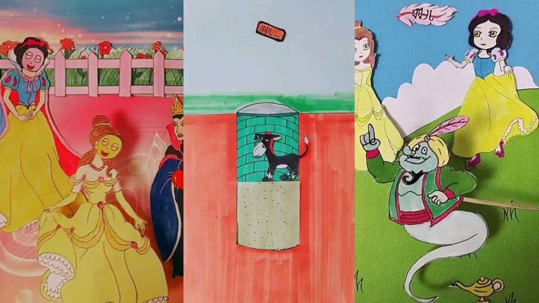 定格儿童动画:来个好玩的哈哈