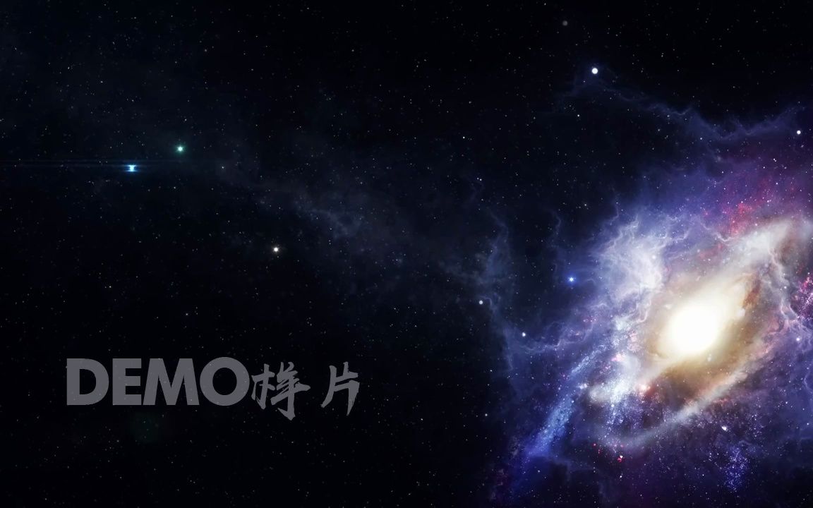 视频素材 ▏k2184 唯美梦幻星空星云银河太空宇宙科幻动态视频素材...