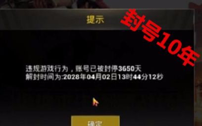 刺激战场-反馈bug被封号十年…是我击杀太多了 还是我不该找客服反映...