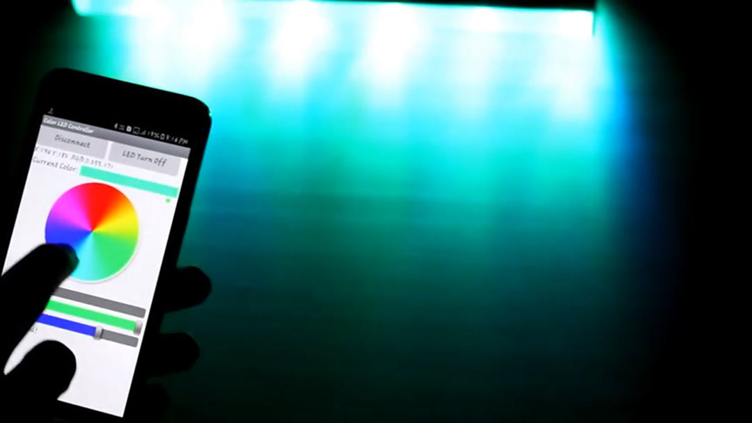 用Arduino制作RGB LED灯管,实现远程调光控制~