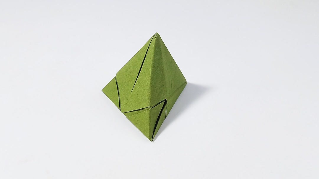 教你折纸小粽子,简单易学端午节手工,儿童很喜欢