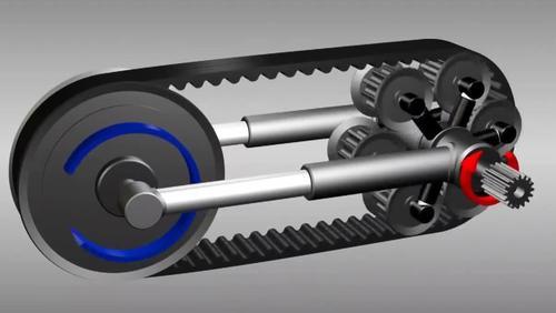 液压摩托车举升机的运行原理,3D动画演示,太涨知识了
