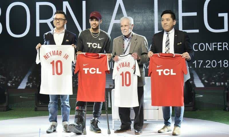 TCL全球化提速 携手内马尔发布智能科技新品