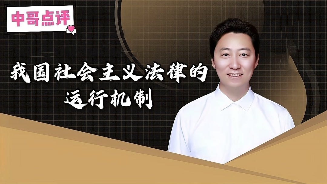 我国社会主义法律的运行机制