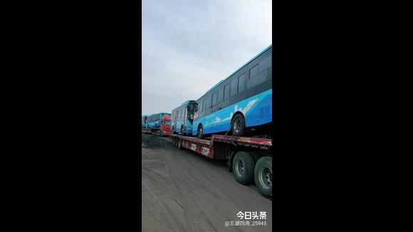 宇通纯电动公交车,运往喀什市,塔什库尔干县,中国߇�߇�边境