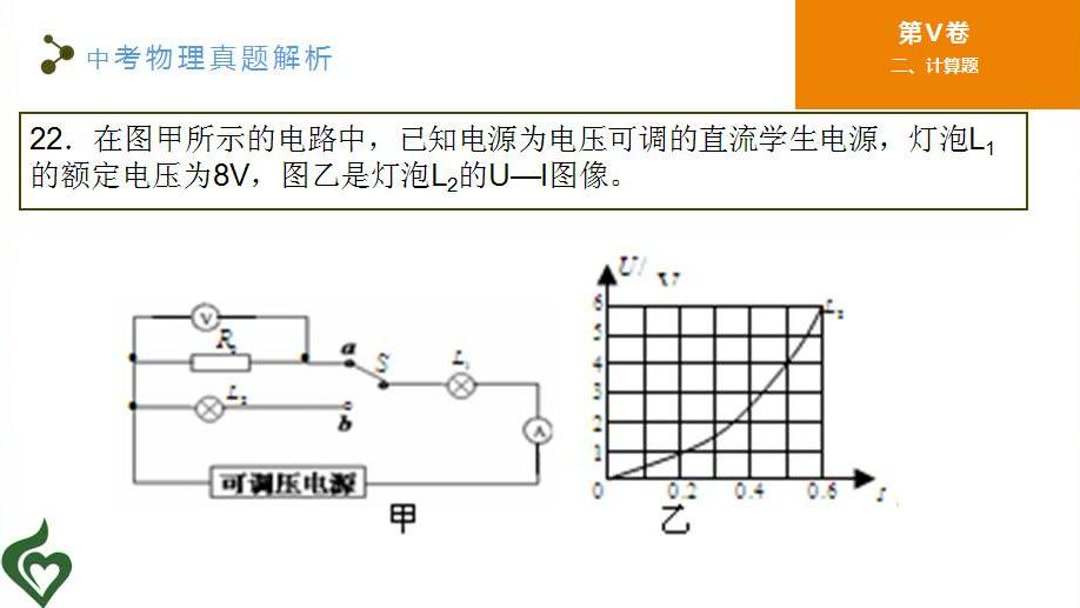 中考物理真题解析——作图计算题