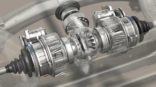 汽车左右两个轮子,为什么能分别转速转动?3D动画演示其中原理