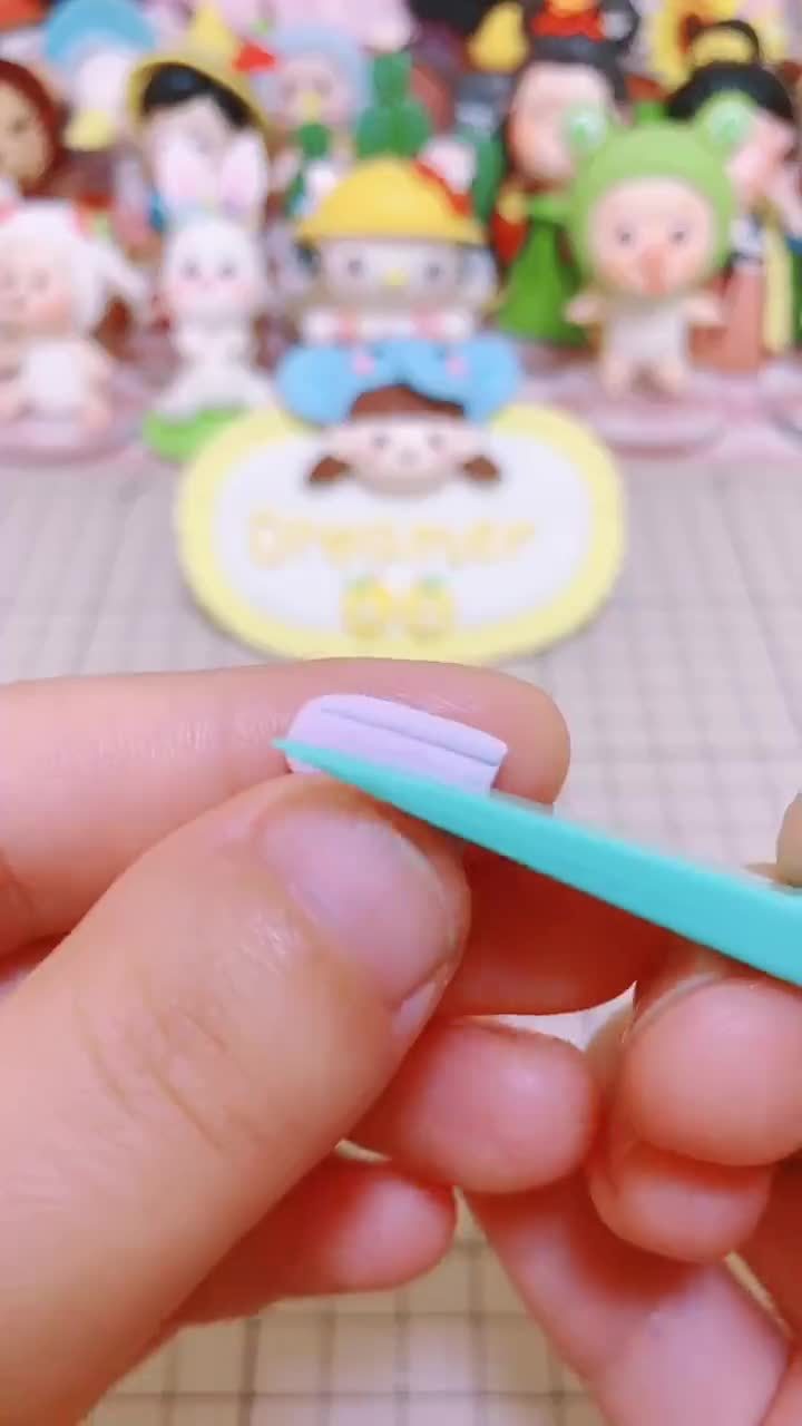美好一个小花园少女心耐心粘土手工