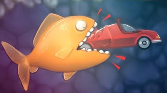 金鱼模拟器 潜水车也照吞不误!二狗解说美味海洋Tasty Blue