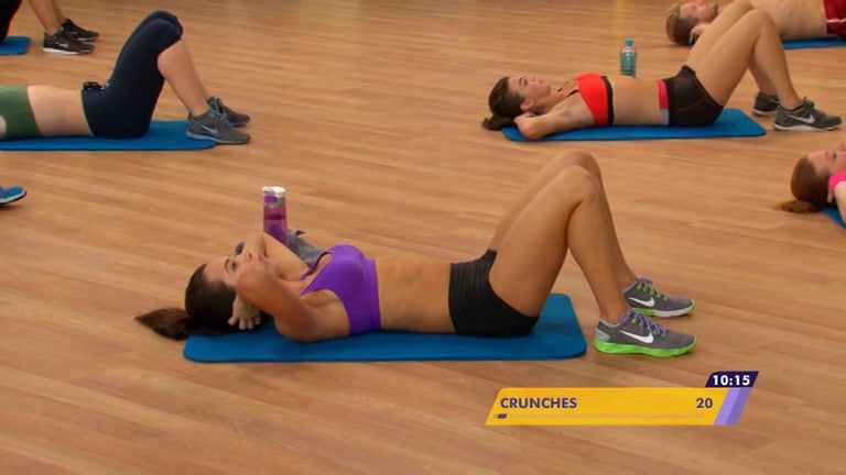 21天瘦身计划-09.10分钟腰腹塑身减脂