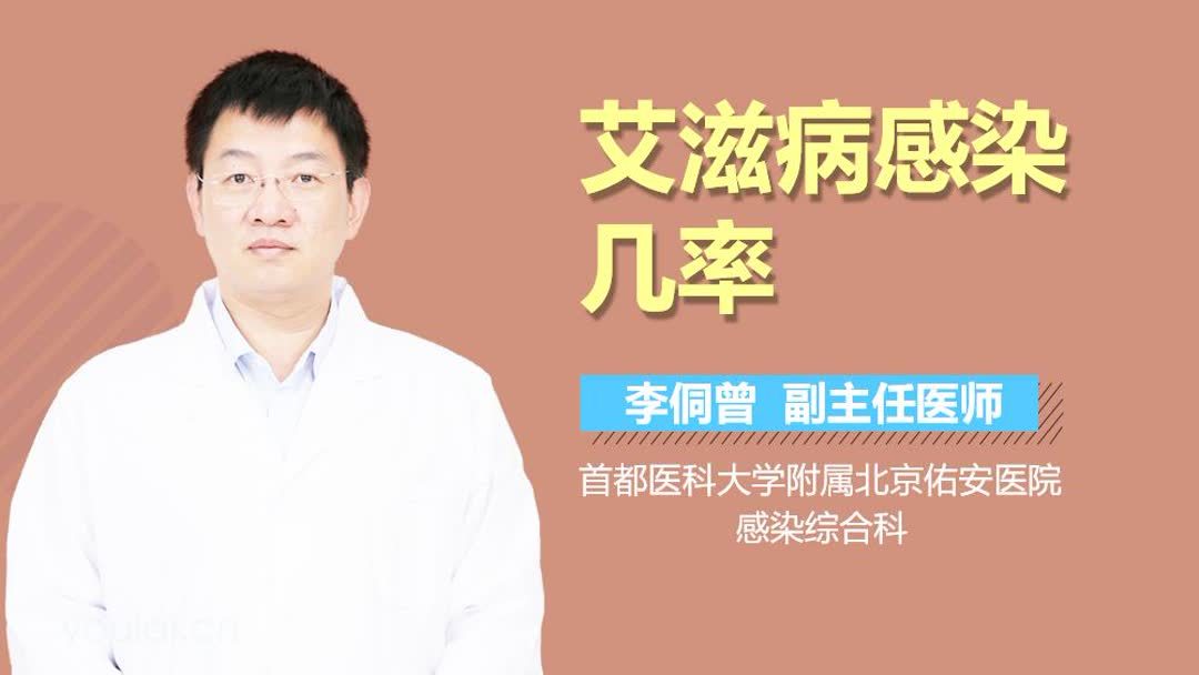 艾滋病感染几率