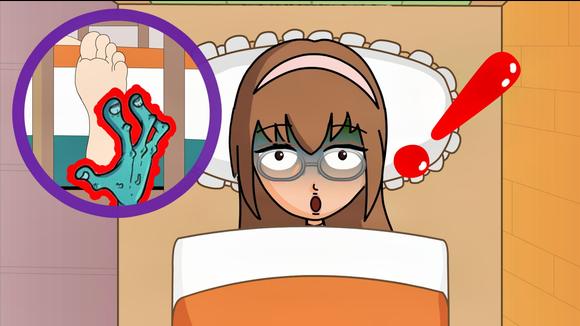 悬疑推理:女孩半夜被挠脚板,本以为是室友恶作剧,但真相瘆人