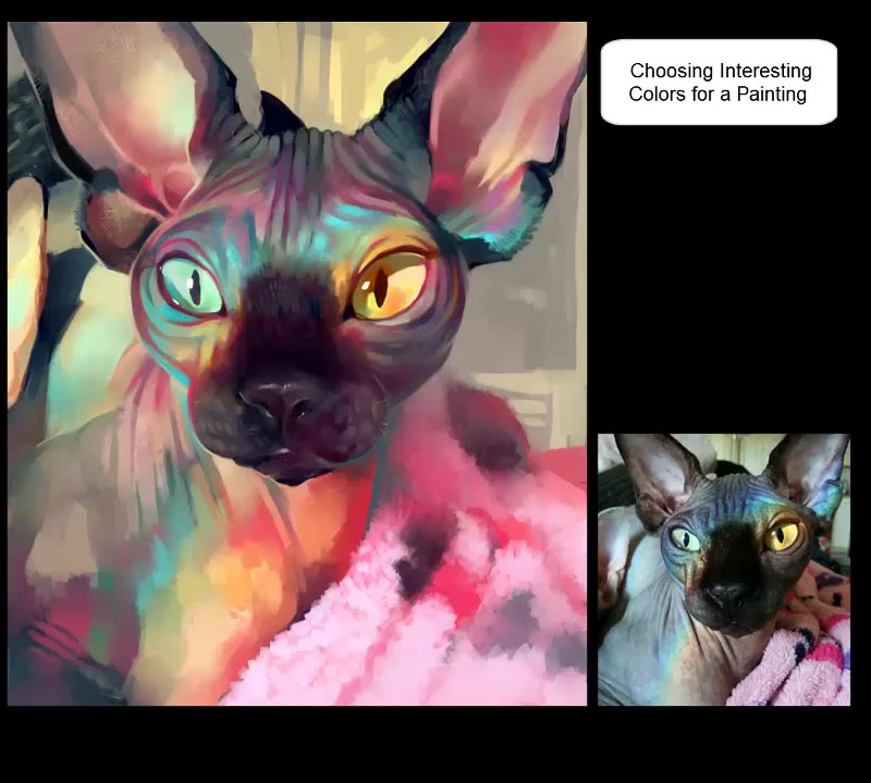 SAI绘画教程:选择有趣的颜色CGCookie-Choosing Interesting Colors