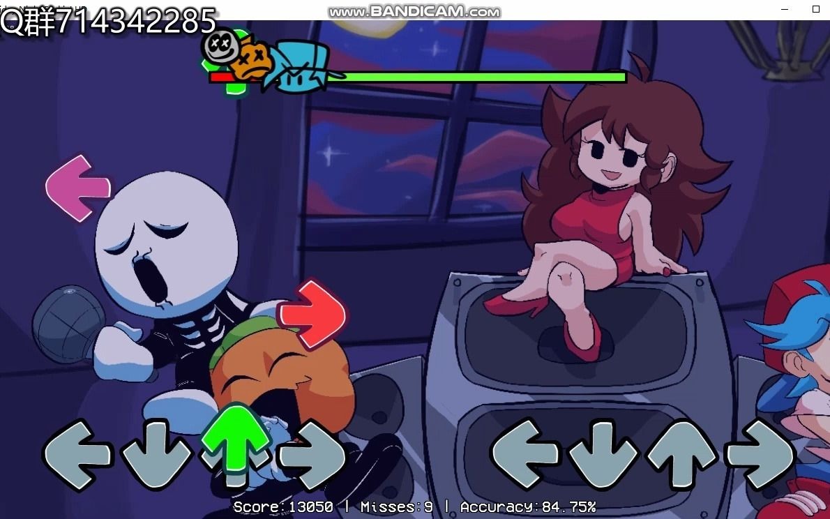 [FNF模组] 周五夜放克 HD高清重制版 恐怖月舞通关