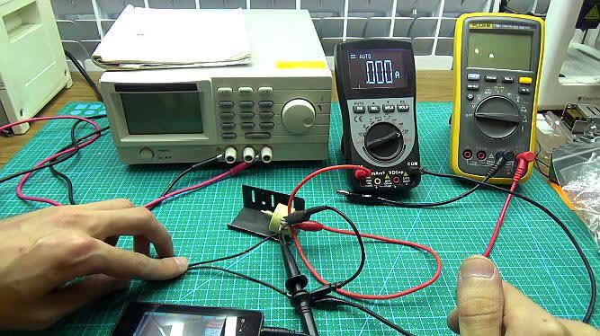 电学实验:牛人电路板、电工表做DC变换器测试,看看