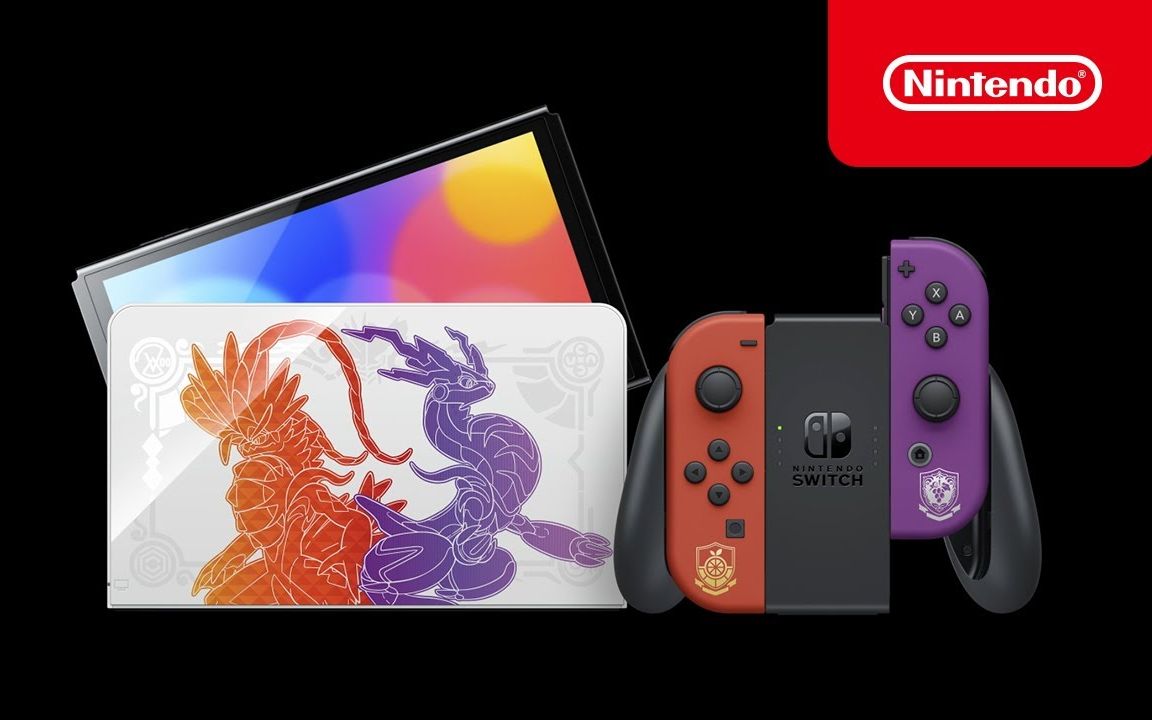 【IGN】《宝可梦 朱/紫》限定款OLED版Switch主机宣传视频
