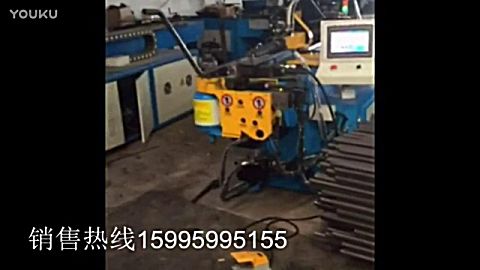 38弯管机工作视频 不锈钢,圆管,多轴,高速,不起皱,多角度弯曲弯管机