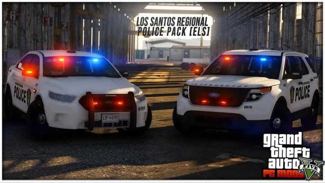 【GTA5】:洛斯桑托斯地区警察大队警车MOD