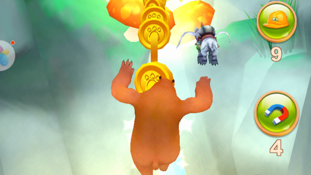 熊出没熊大变身长跑运动员游戏