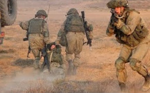 俄罗斯陆军模拟应对车队被伏击