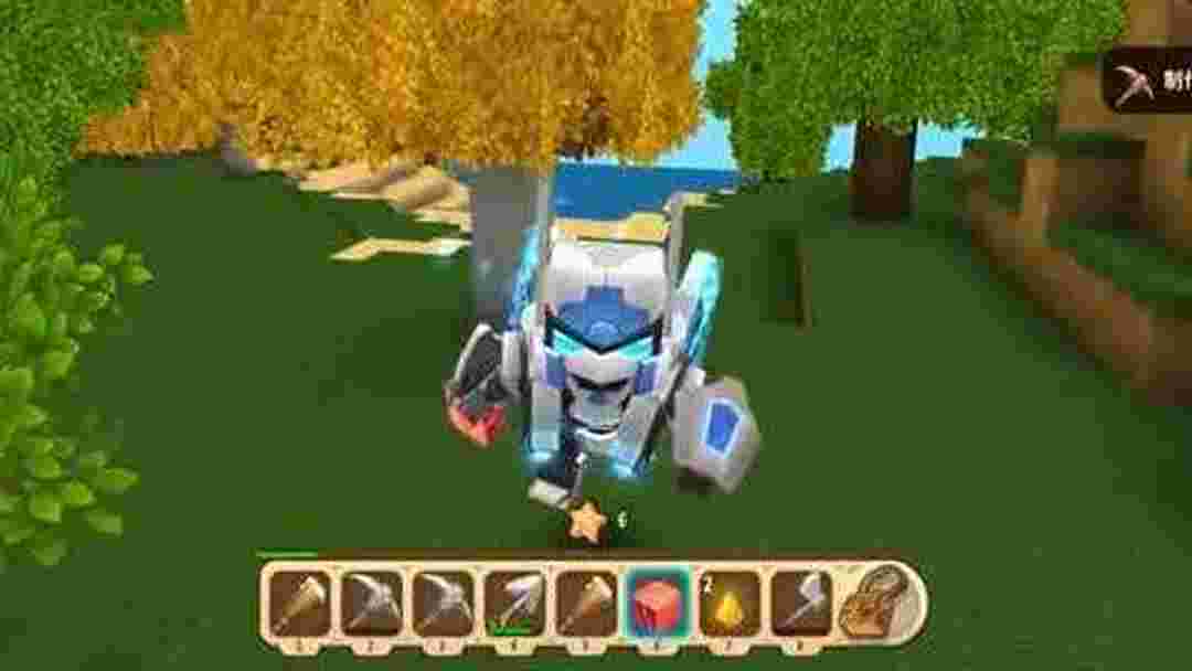 迷你世界机甲生存:用泡泡糖驯服团子