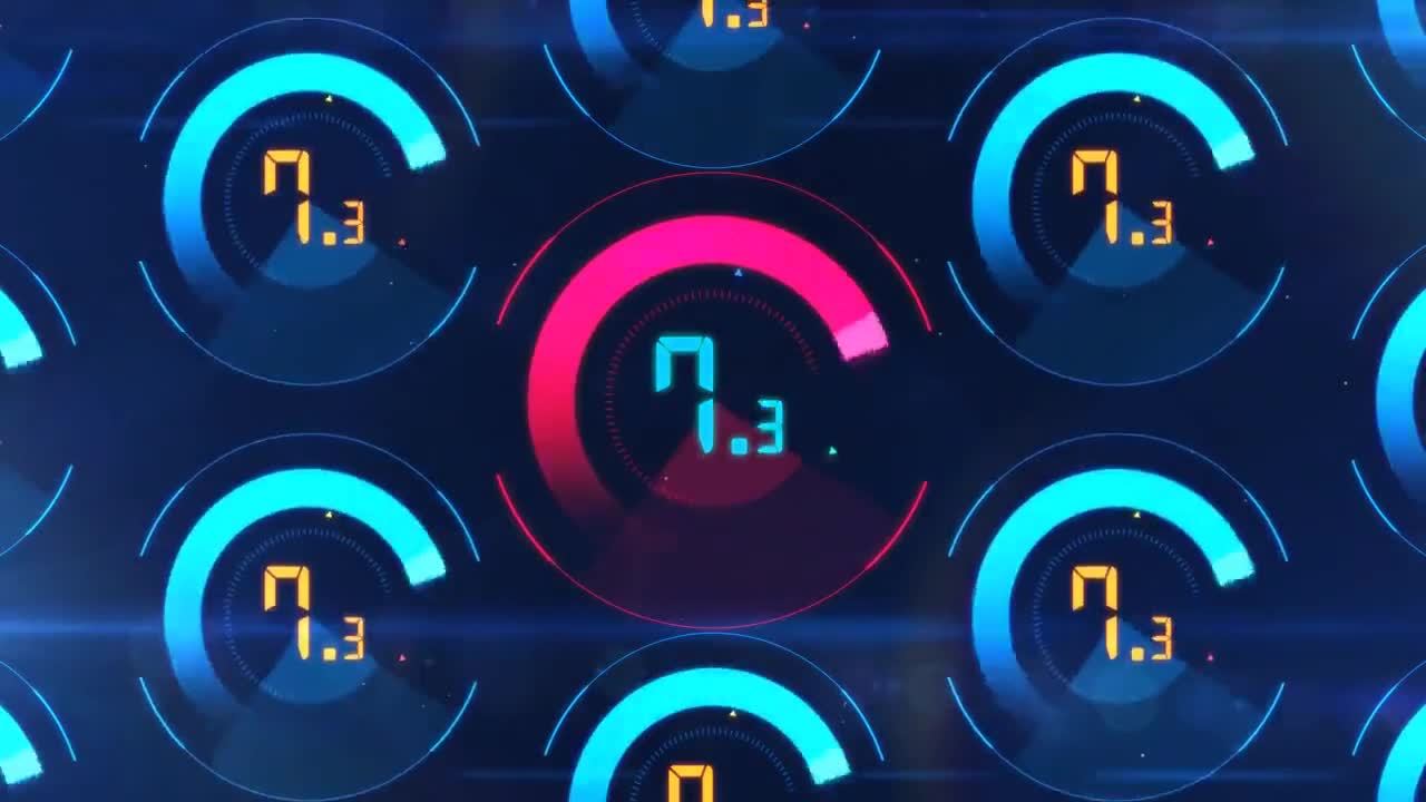 倒计时卡点素材