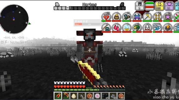 我的世界虚无世界2双人生存123:大战BOSS原始五人众