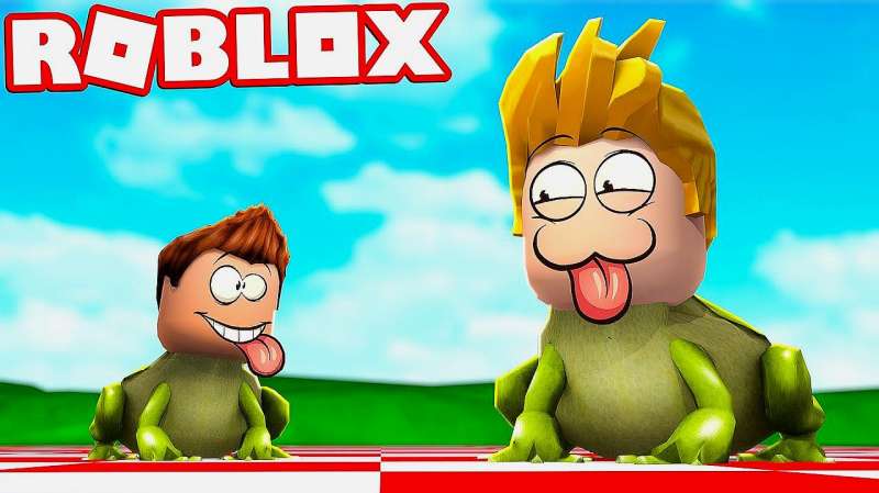 Roblox青蛙模拟器!我变成了旅行青蛙!还会功夫?面面解说