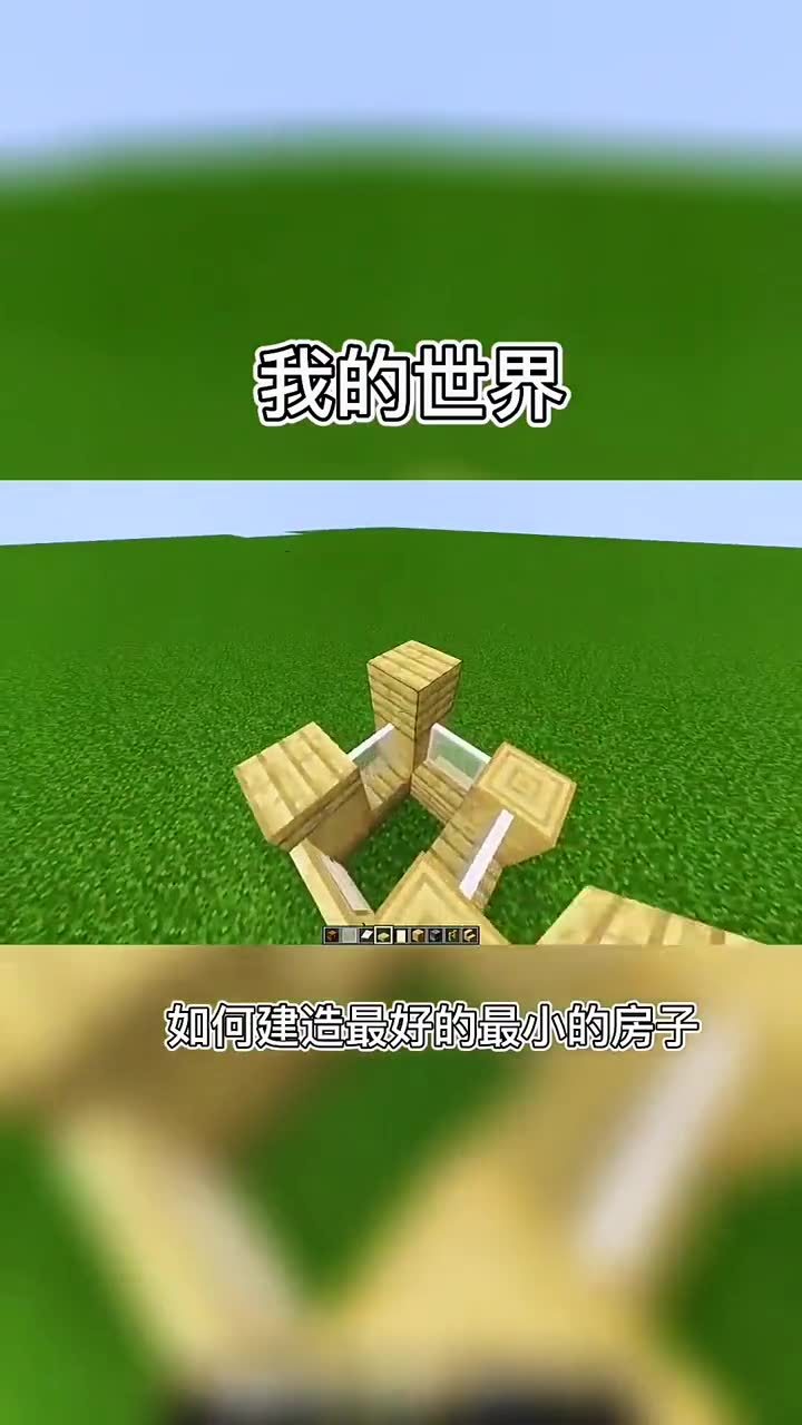 我的世界之搞笑:如何建造最好的最小的房子