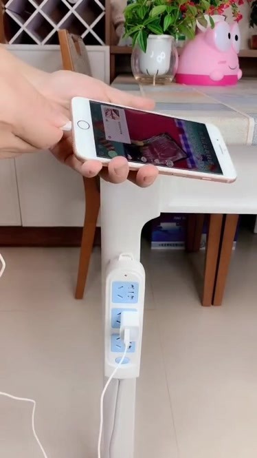 插线板到处乱扔,后来买了这款插板固定器,使用也方便#上热门
