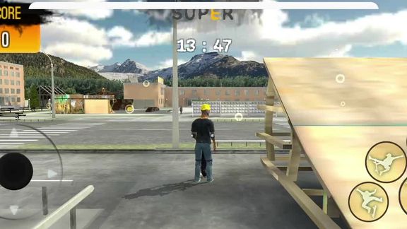 #摸摸鱼 滑板模拟器,玩了个寂寞,爱玩不玩。