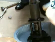 海尔双动力洗衣机拆卸维修内筒脱水轴
