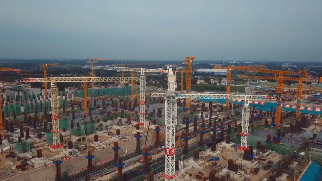 中国在建超级工程,雄安新区,雄安站,建成后成为亚洲最大高铁站