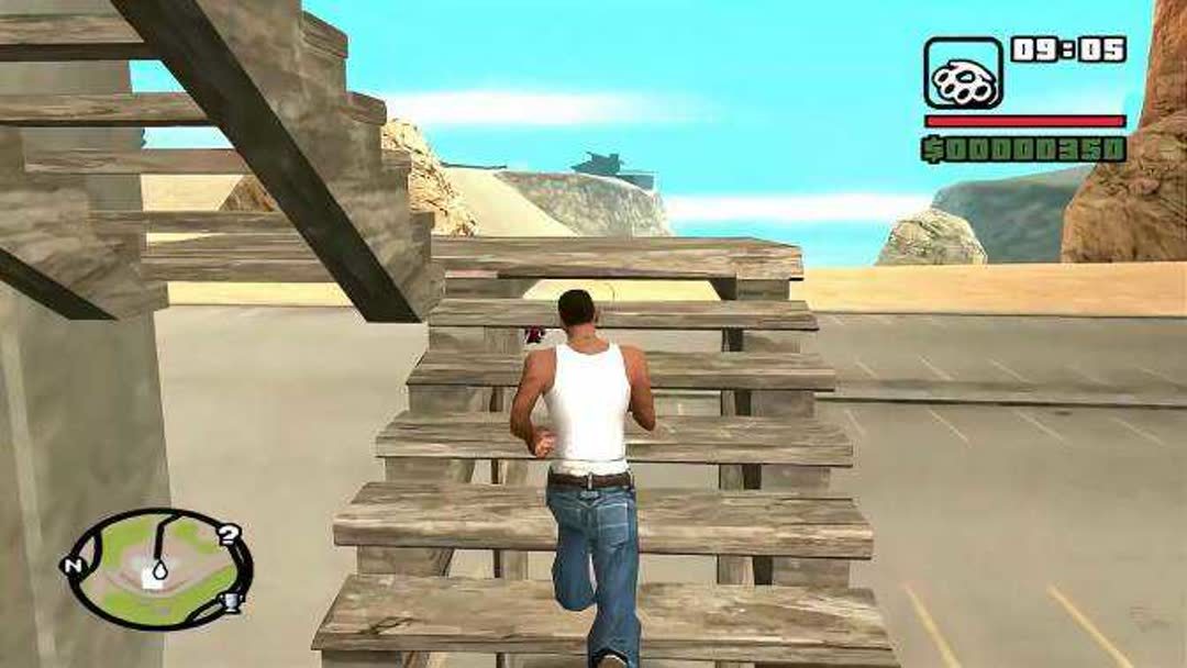 GTA圣安地列斯玩出了吃鸡的感觉!(隐藏的秘密地方)
