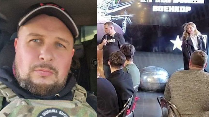 俄女子将藏有爆炸装置的雕像送战地记者 事发咖啡店爆炸现场曝光