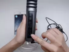 ...的好伙伴,联想直播麦克风UM10C使用苹果手机连接CC直播使用方法