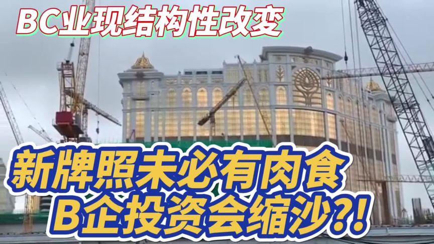 BC业现结构性改変!新D牌未必有肉食 B企投资会缩沙?!