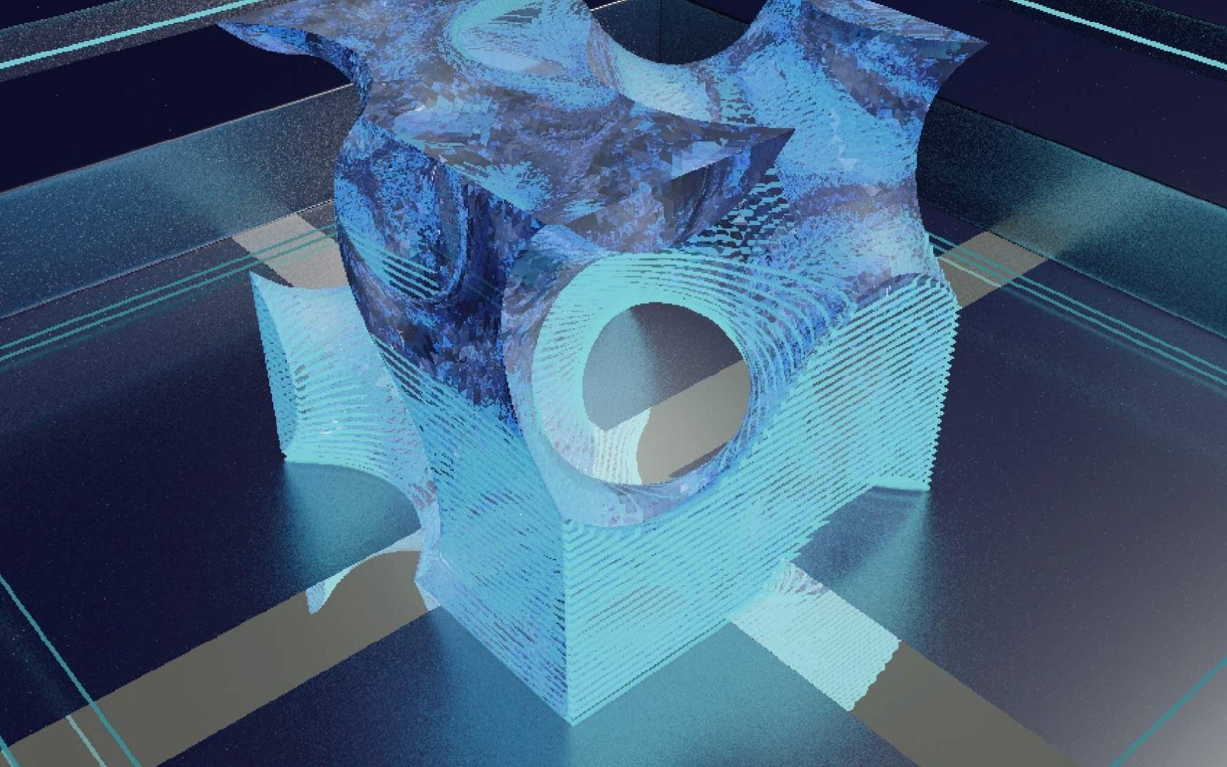 清华美院 数字设计思维学生作业《 ∞ CUBES》