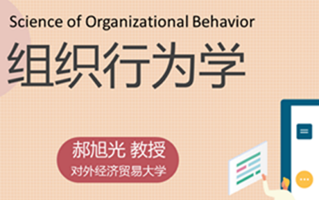 【贸大公开课】《组织行为学》郝旭光老师