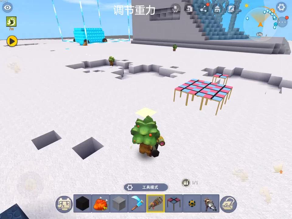 #迷你世界教程 调节重力 @抖音短视频